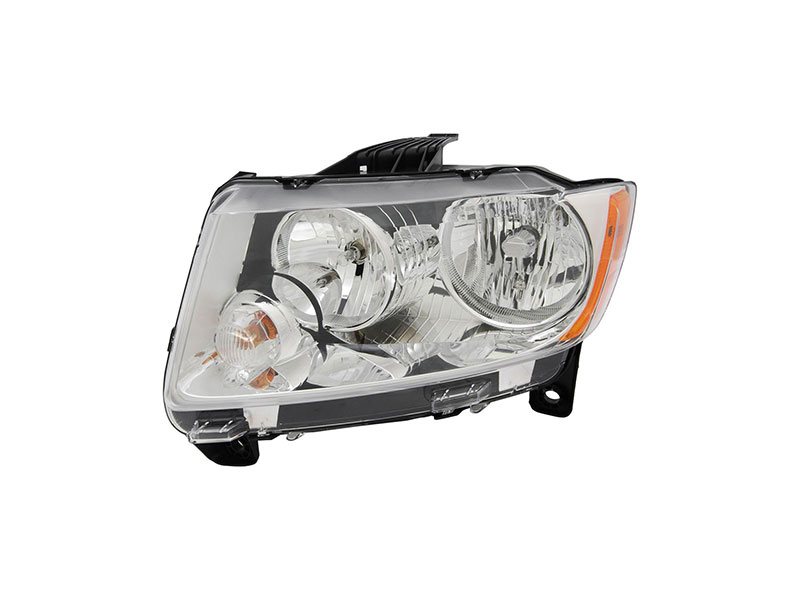 TYC 20-9166-00-9 CAPA Certified Headlight Assembly; Left - Jeep ...