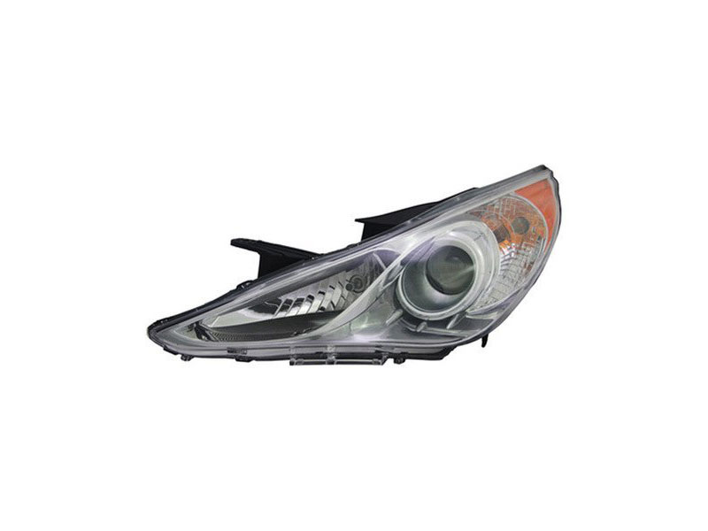 TYC 20-9256-00-9 CAPA Certified Headlight Assembly; Left - Hyundai ...
