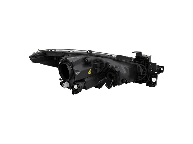 TYC 20-9538-01-9 CAPA Certified Headlight Assembly; Left - Mazda ...