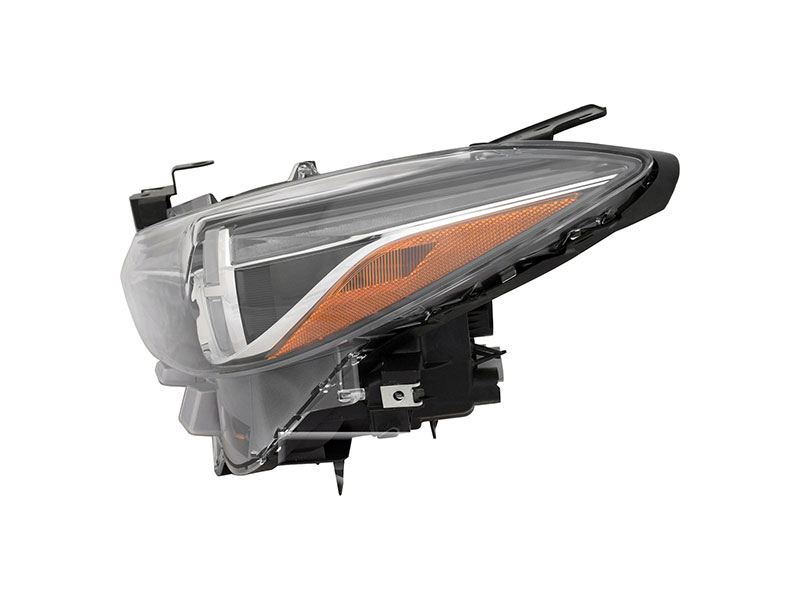 TYC 20-9538-01-9 CAPA Certified Headlight Assembly; Left - Mazda ...