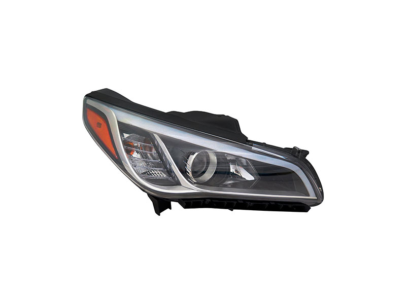 TYC 20-9595-90-9 CAPA Certified Headlight Assembly; Right - Hyundai ...