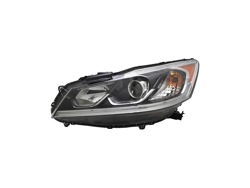 TYC 20-9728-90-9 CAPA Certified Headlight Assembly; Left - Honda ...