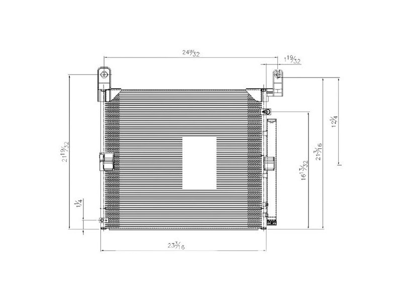 TYC 30020 A/C Condenser - Toyota | 3130020 8845004012 8846004201 8846004211