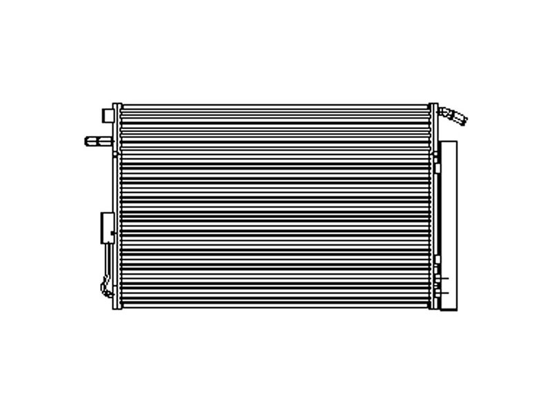 TYC 30032 A/C Condenser - Chevrolet | 3130032 84396517 GM3030319