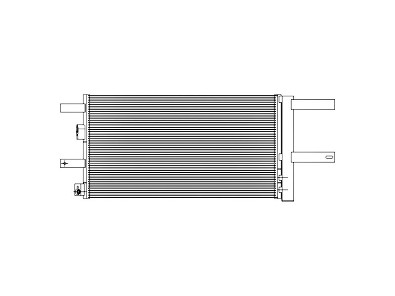 TYC 30062 A/C Condenser - Ford | 3130062 FO3030263 HS7Z19712B