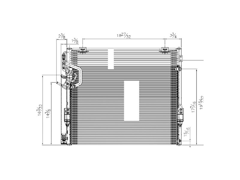 TYC 4284 A/C Condenser - Toyota | 314284 74284 883500C010 TO3030318