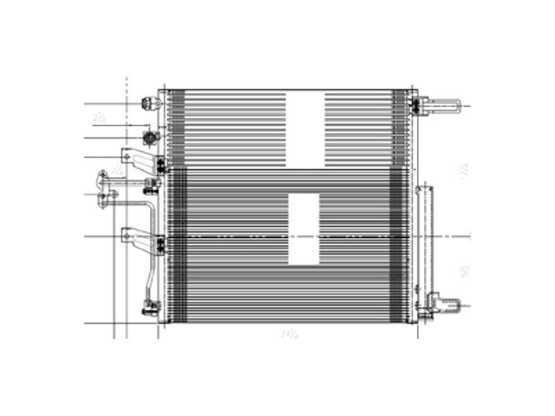TYC 4392 A/C Condenser - Ram | 314392 52014632AD 74392 CH3030253
