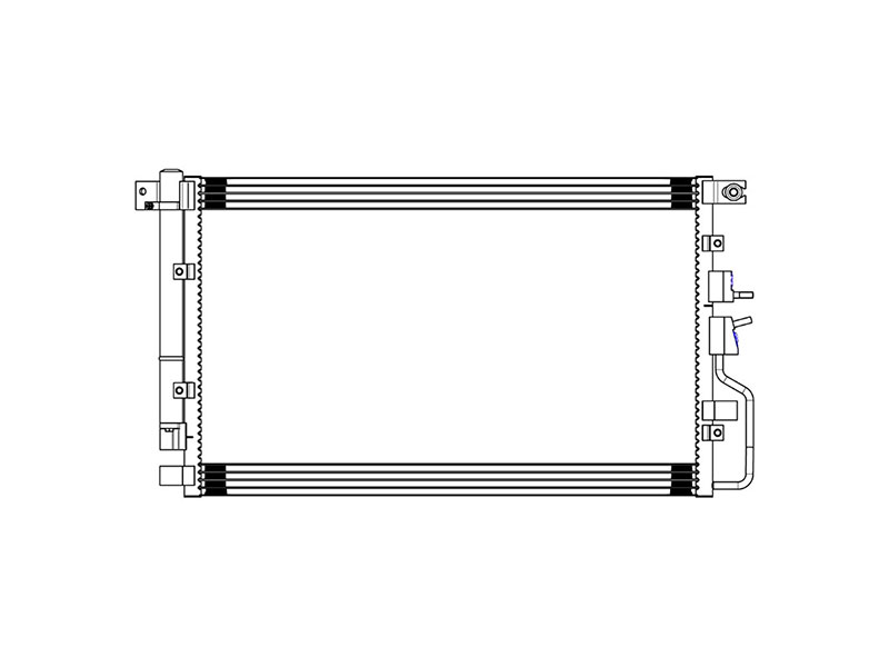 TYC 4997 A/C Condenser - Chevrolet, GMC | 23400197 314997 GM3030316