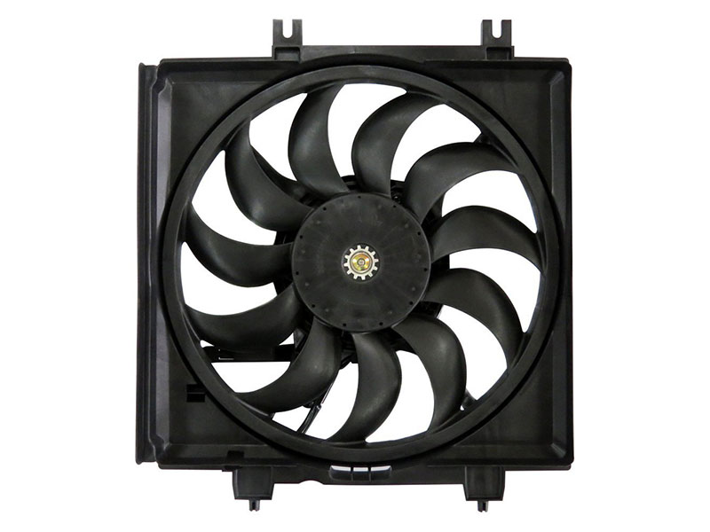 TYC 611400 Cooling Fan Assembly; Right - BMW | 621213 64546921381 BM3020102