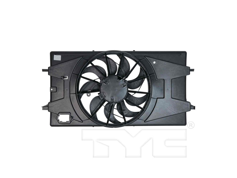 TYC 621100 Cooling Fan Assembly - Chevrolet, Pontiac | 19417092 ...