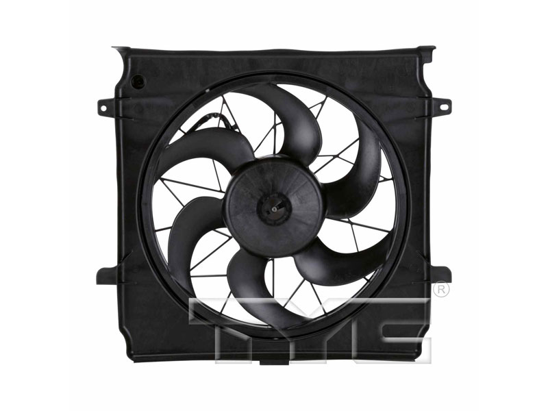 TYC 621140 Cooling Fan Assembly - Jeep | 33355031000 55037692AB 620475 ...