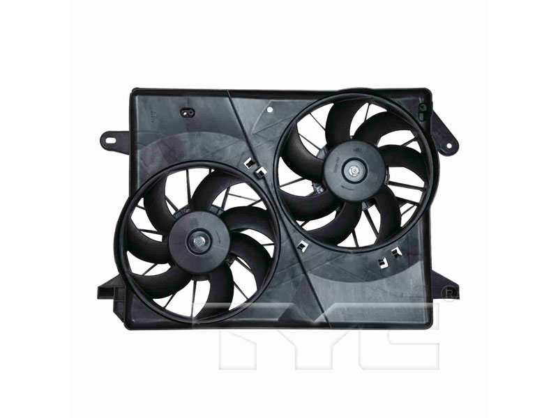 TYC 621160 Cooling Fan Assembly - Chrysler, Dodge | 33355006000 ...