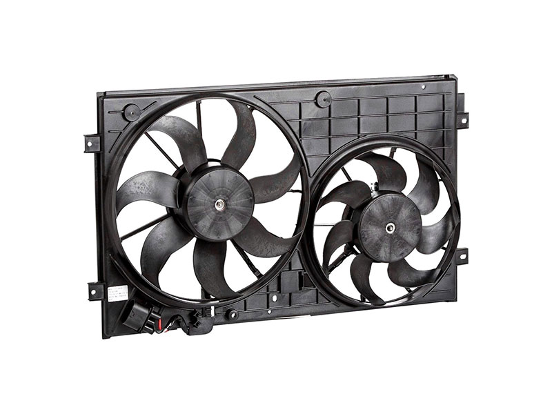 TYC 621490 Cooling Fan Assembly - VW | 1K0121207BB9B9 34155005100 ...