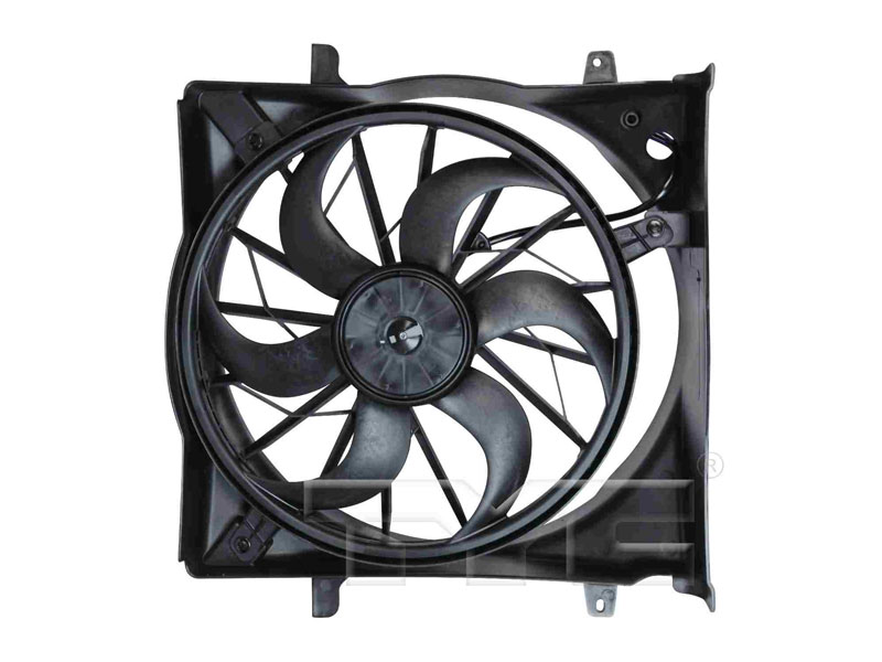TYC 621560 Cooling Fan Assembly - Jeep | 33355032000 52080127AA ...