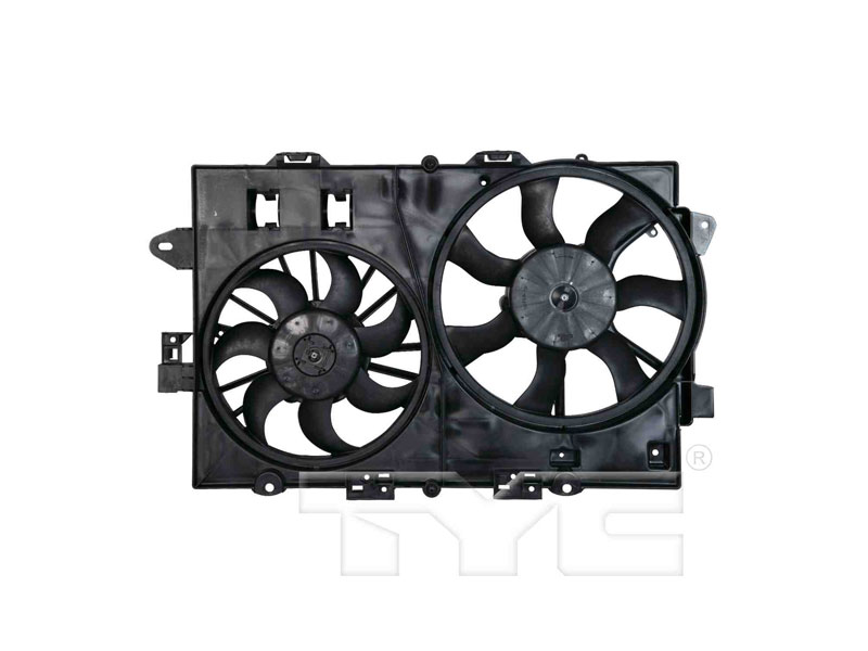 TYC 621670 Cooling Fan Assembly - Chevrolet, Pontiac | 19129813 ...