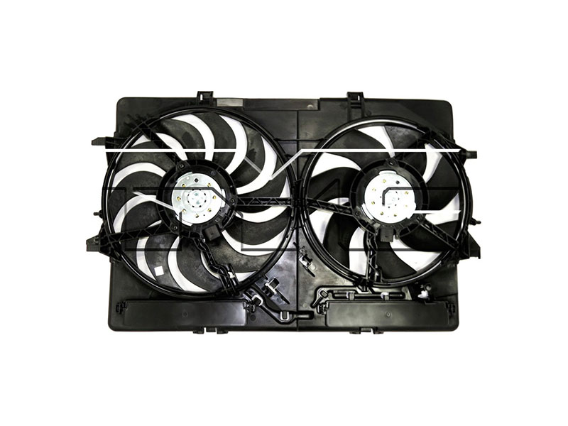 TYC 622940 Cooling Fan Assembly - Audi | 620808 8K0121207A 8K0959455AB ...