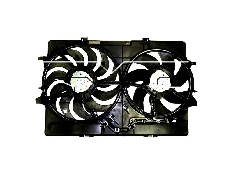 TYC 622940 Cooling Fan Assembly - Audi | 620808 8K0121207A 8K0959455AB ...