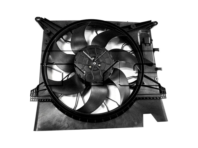 TYC 623120 Cooling Fan Assembly - Volvo | 30680005 31368075 VO3115112
