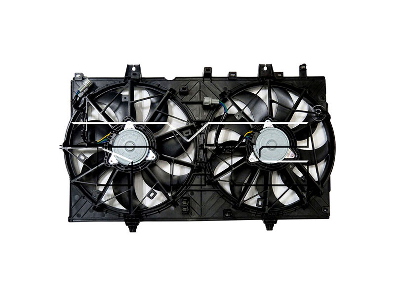 TYC 623400 Cooling Fan Assembly - Nissan | 214814BA0A 620472 DS66080A ...