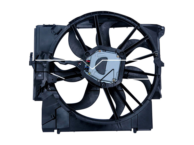 TYC 623430 Cooling Fan Assembly - BMW | 17425A3F109 BM3115116