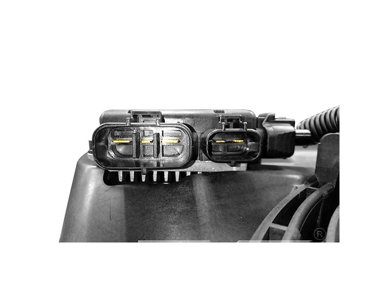 TYC 623700 Cooling Fan Assembly - Hyundai | 25380C2000 HY3115151