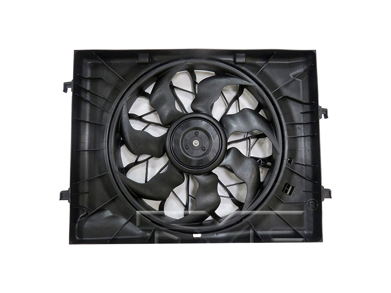 TYC 624000 Cooling Fan Assembly - Kia | 25380D5210 621572 KI3115148