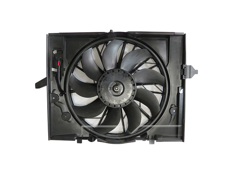 TYC 624290 Cooling Fan Assembly - BMW | 17427543282 BM3115107
