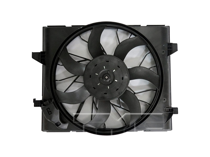 TYC 624340 Cooling Fan Assembly - Dodge, Jeep | 55038994AI 621134 CH3115175