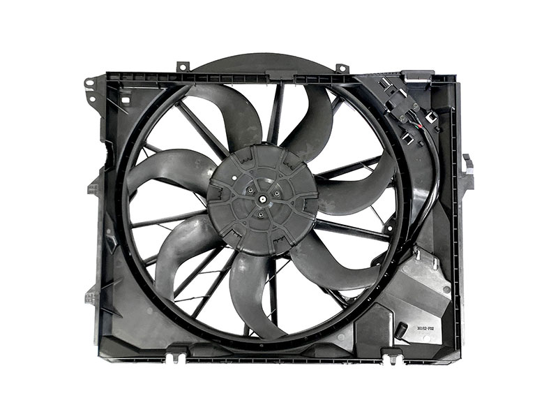 TYC 624390 Cooling Fan Assembly - BMW | 17425A3F107 BM3115117