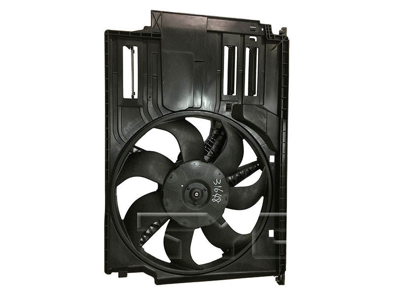 TYC 624480 Cooling Fan Assembly - BMW, Mini | 17427617611 MC3115108