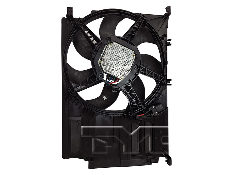 TYC 624480 Cooling Fan Assembly - BMW, Mini | 17427617611 MC3115108