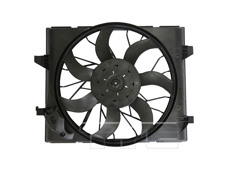TYC 624540 Cooling Fan Assembly - Dodge, Jeep | 52014787AC CH3115187