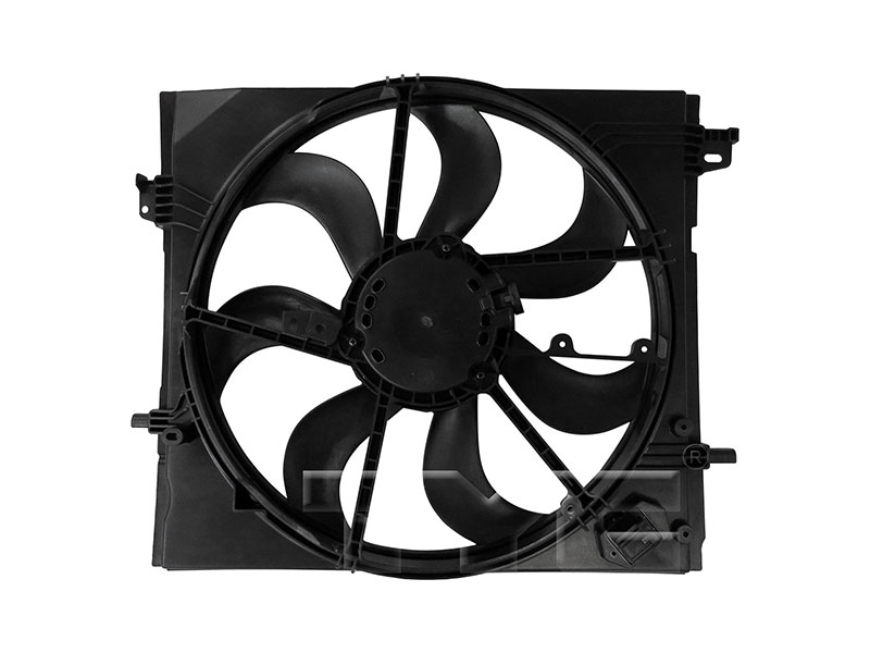 TYC 624660 Cooling Fan Assembly - Nissan | 214816MA0B NI3115162