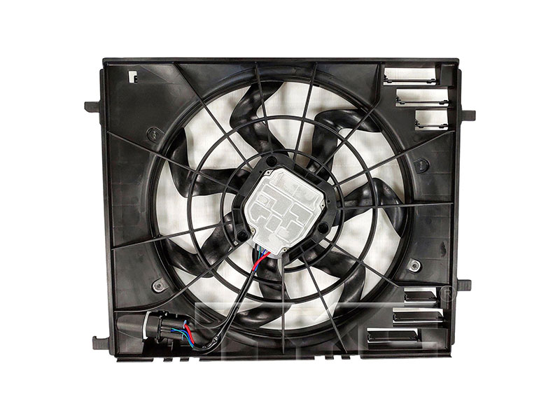 TYC 624890 Cooling Fan Assembly - Mercedes | 1679068906 MB3115144