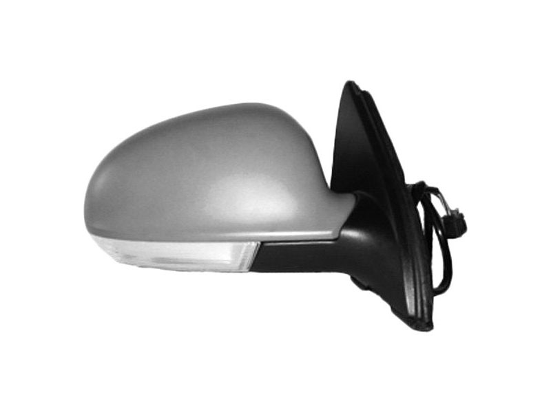 TYC 8610431 Mirror; Right - VW | 1K1857508BH9B9 VW1321123 VW28ER