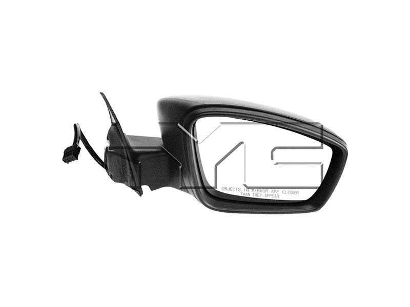 TYC 8630141 Mirror; Right - VW | 5C1857508P9B9 5C6857522K 5C68575389B9 ...