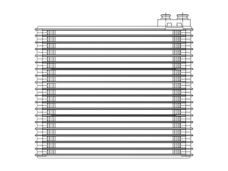 TYC 97201 A/C Evaporator Core - Honda | 44088 80213SAAG01 EV939718PFXC