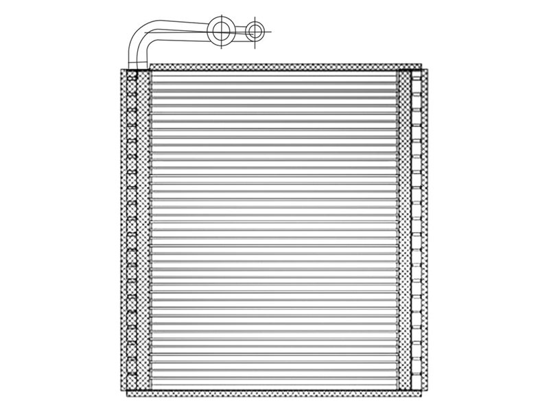 TYC 97206 A/C Evaporator Core - Chevrolet, GMC | 20945510 44101 ...