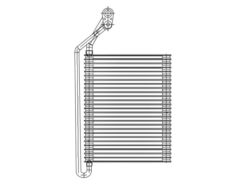 TYC 97216 A/C Evaporator Core - Chevrolet | 44131 92229744 EV939910PFXC