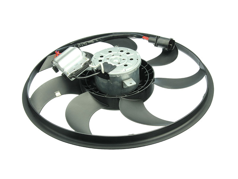 URO Parts 95562413601 Auxillary Cooling Fan; Right - Audi, Porsche, VW ...