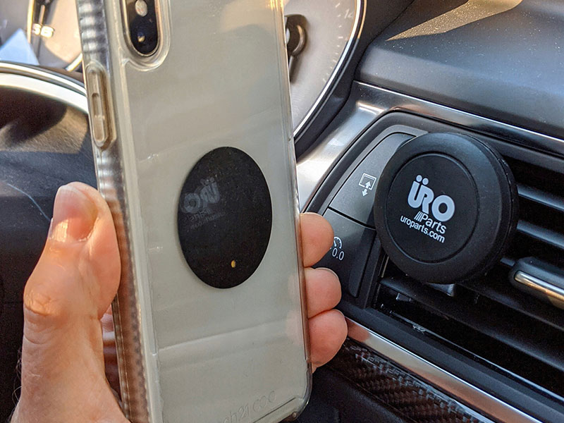 URO Parts UROCARMAGNET Magnetic Car Phone Holder | 99634105305 ...