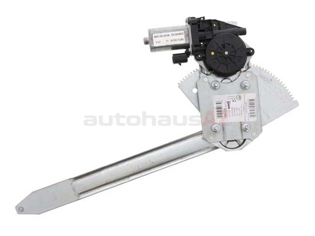 Valeo 05104345AA, 850490 Window Regulator; Front Left with Motor - Dodge