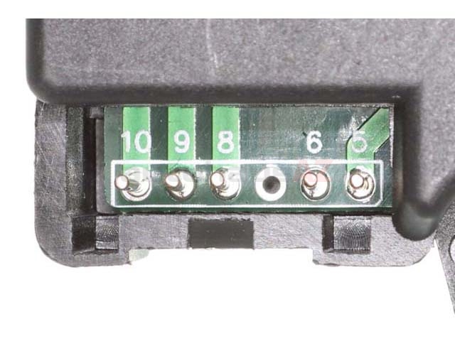 Vemo 1638200108, V30771036 HVAC Air Adjustment Control Motor - Mercedes ...