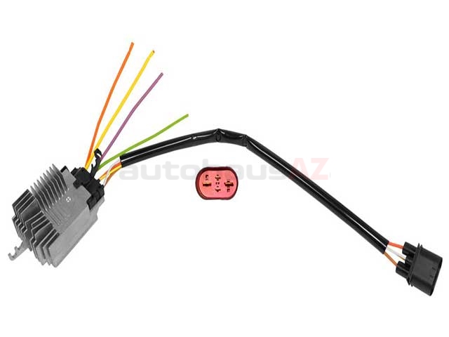 Vemo 4F0959501G, V10790021 HVAC Auxiliary Fan Control Module - Audi