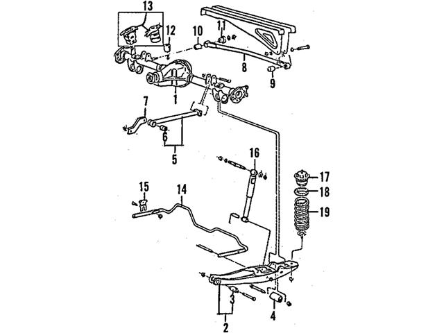 Genuine Volvo 1212402 Coil Spring Insulator - Volvo