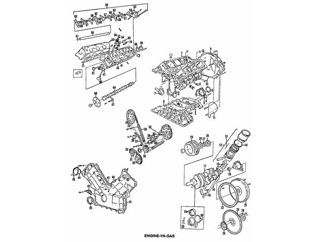 Genuine Volvo 1269143 Valve Spring - Volvo