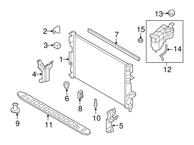Genuine Volvo 30645812 Coolant Level Sensor - Volvo