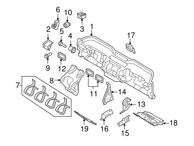 Genuine Volvo 30672212 Firewall Insulator - Volvo