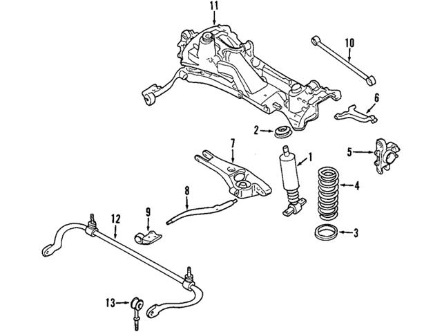 Genuine Volvo 30683625 Shock Absorber - Volvo