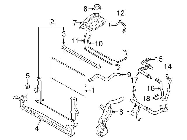 Genuine Volvo 30757453 Coolant Pipe - Volvo